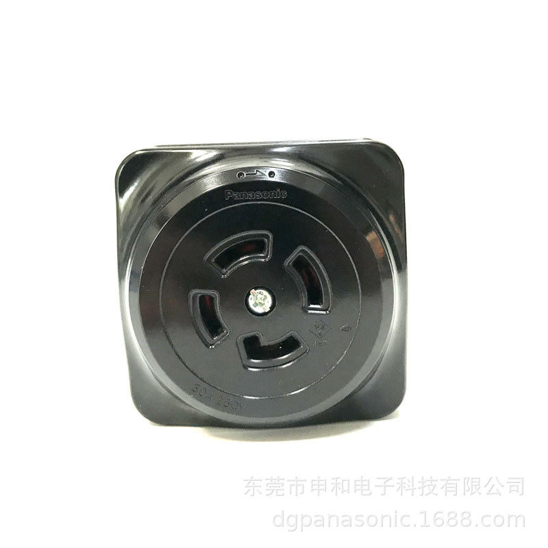 Panasonic松下明装插座WK2430/WF2430美标工业插头插座30A 250V-阿里巴巴