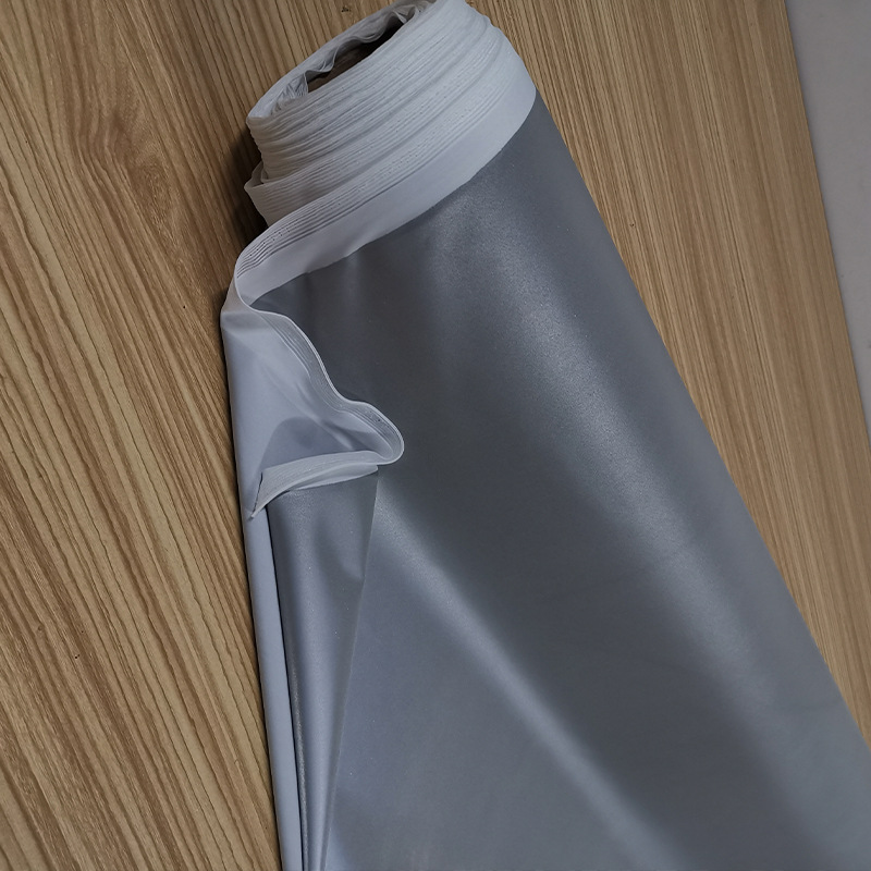 厂家供应紧身衣服高亮反光针织布亮银反光弹力布涤氨莱卡反光面料-阿里巴巴