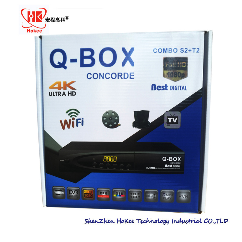 工厂批量生产全球Q-BOX COMBO DVB-T2+DVB-S2 高清电视机顶盒-阿里巴巴