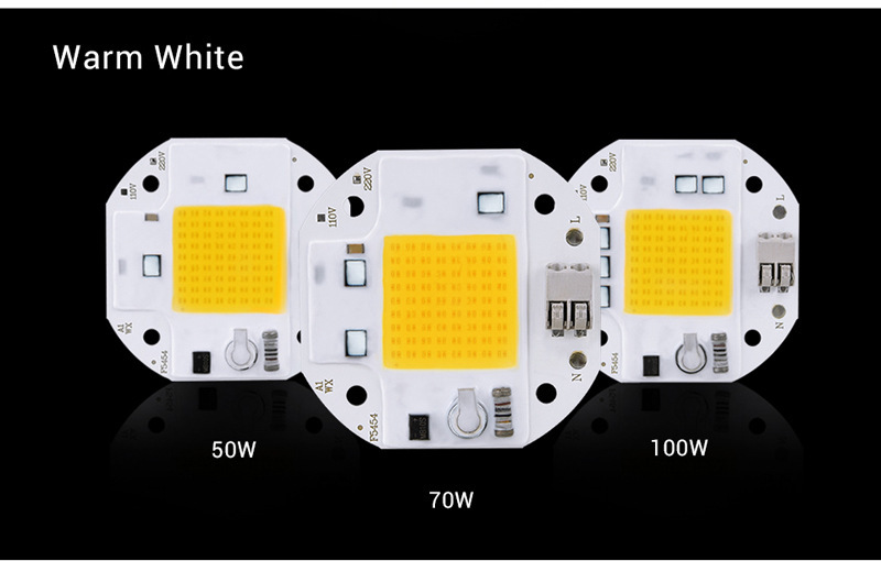 F5454WX大功率 50W 70w 100W COB免焊免驱动灯珠220V 110VLED灯珠-阿里巴巴
