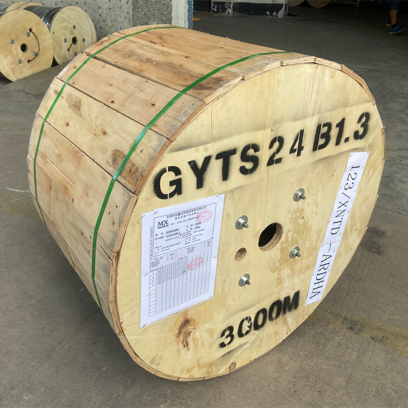 民鑫24芯室外通信监控用户外光缆GYTS-24B1国标24芯室内光纤线-阿里巴巴