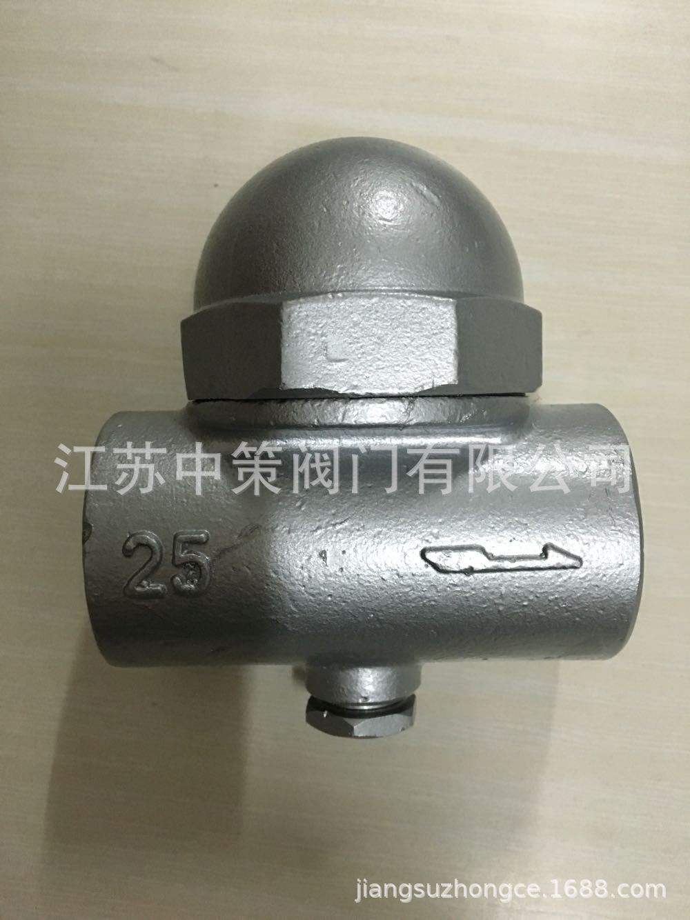 CS17H-16P双金属片可调节排量大小疏水阀 蒸汽不锈钢304 DN15-50-阿里巴巴