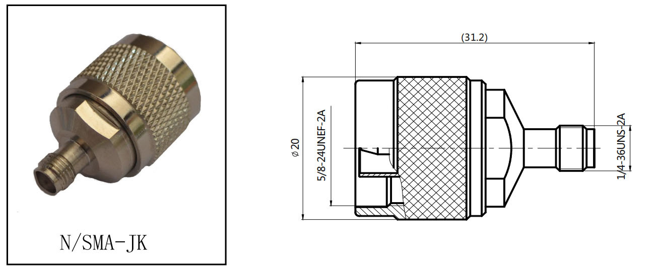 爱得乐/ADL N/SMA-JK 系列间射频同轴转接器供应销售-阿里巴巴