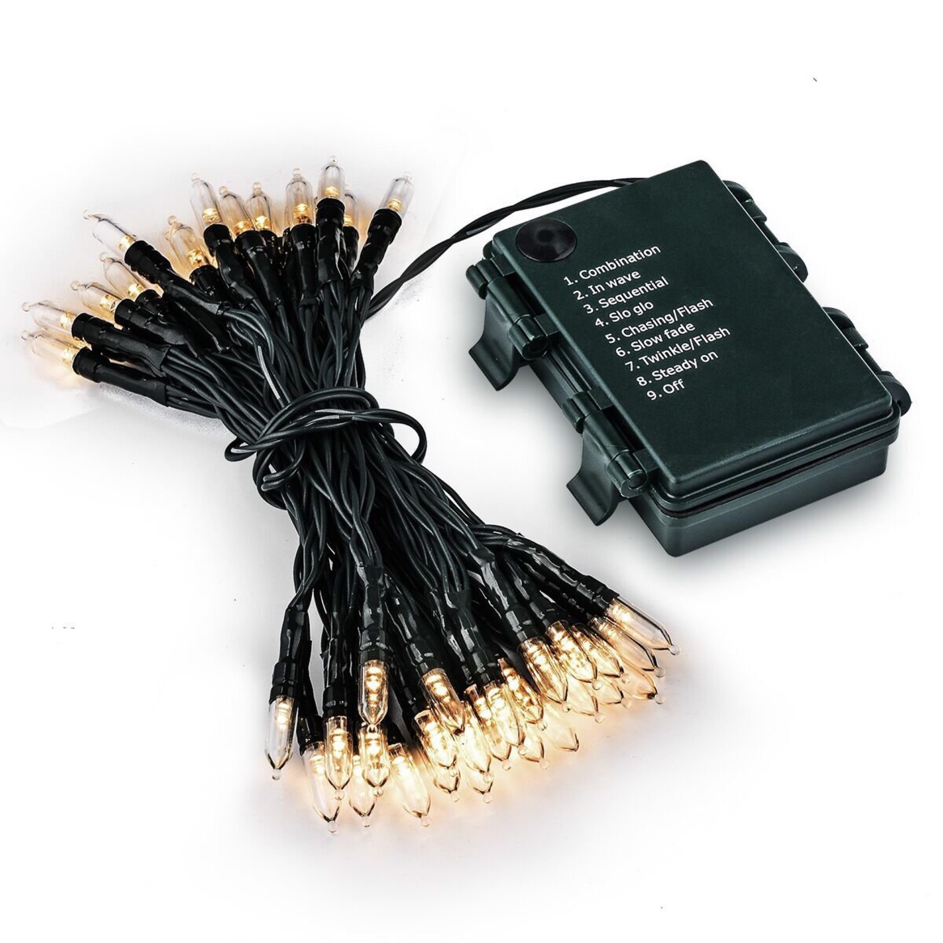 拉拉泡LED尖泡圣诞装饰户外防水MINI STRING LIGHTS彩灯灯串UL588-阿里巴巴