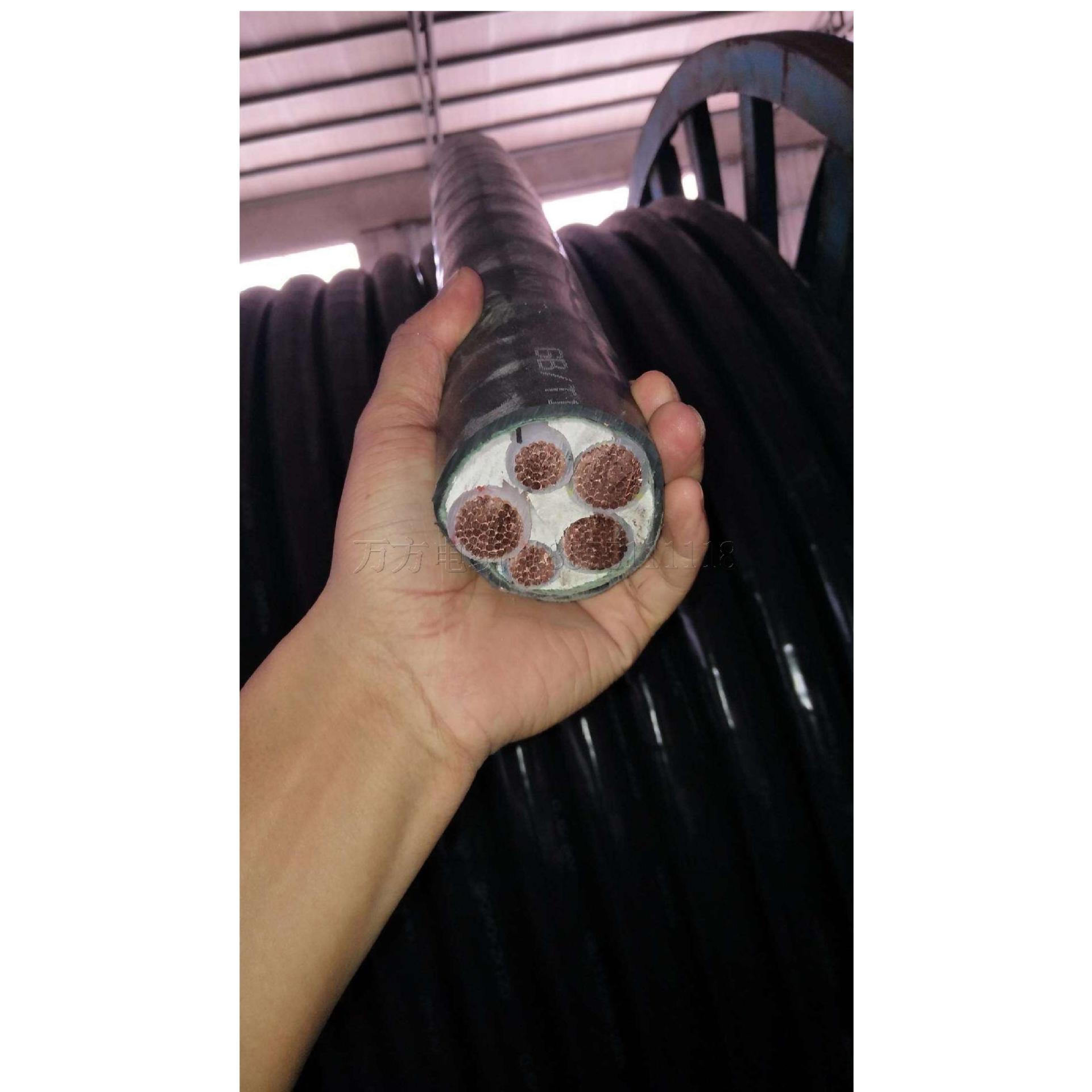 YJV4*50+1*25铜电力电缆硬线四等芯50平方4+1铜芯铠装阻燃五线-阿里巴巴