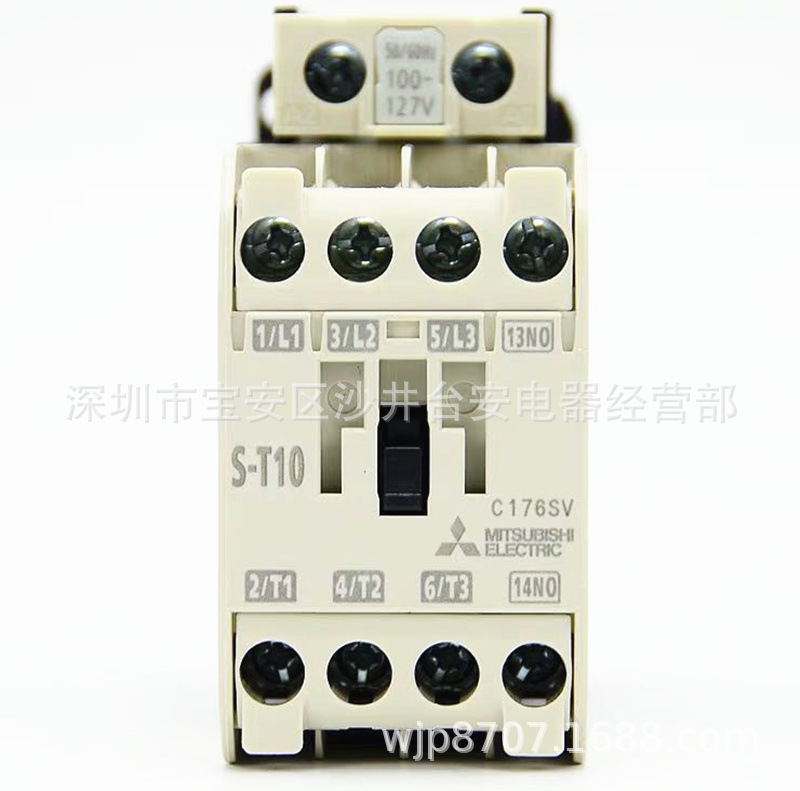原装 三菱交流接触器 S-T10 ST10 替代S-N10 SN10 220/380/110V-阿里巴巴