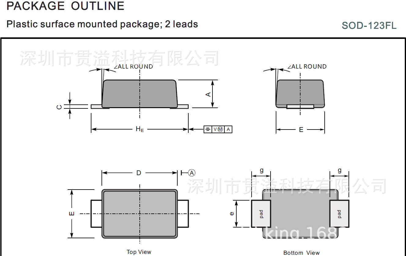 SOD-123封装,do-214封装 - 伤感说说吧