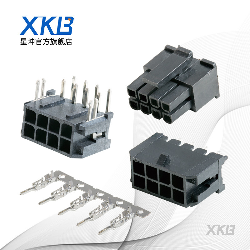 连接器星坤4-33012-3004 182206-2 530471210jn1fs10sl2S 282088--阿里巴巴