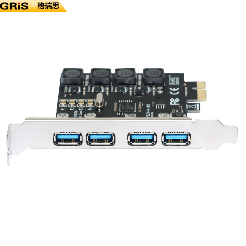 PCI-E3.0扩展卡台式机PCIE转USB连接电脑NEC免供电自带芯片转接线-阿里巴巴