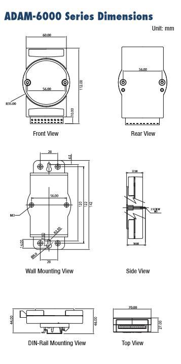研华ADAM-6066 以太网智能模块 6路输入/6路功率继电器模块Relay-阿里巴巴
