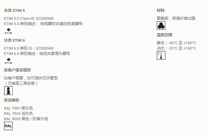 L**P螺母 53119020 SKINTOP GMP-GL-M 20x1,5 RAL 7001 SGY-阿里巴巴