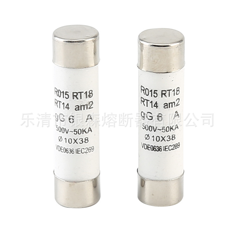 厂家直销R015熔断器10*38陶瓷保险丝管RT18 RT14熔芯1A-32A熔芯-阿里巴巴