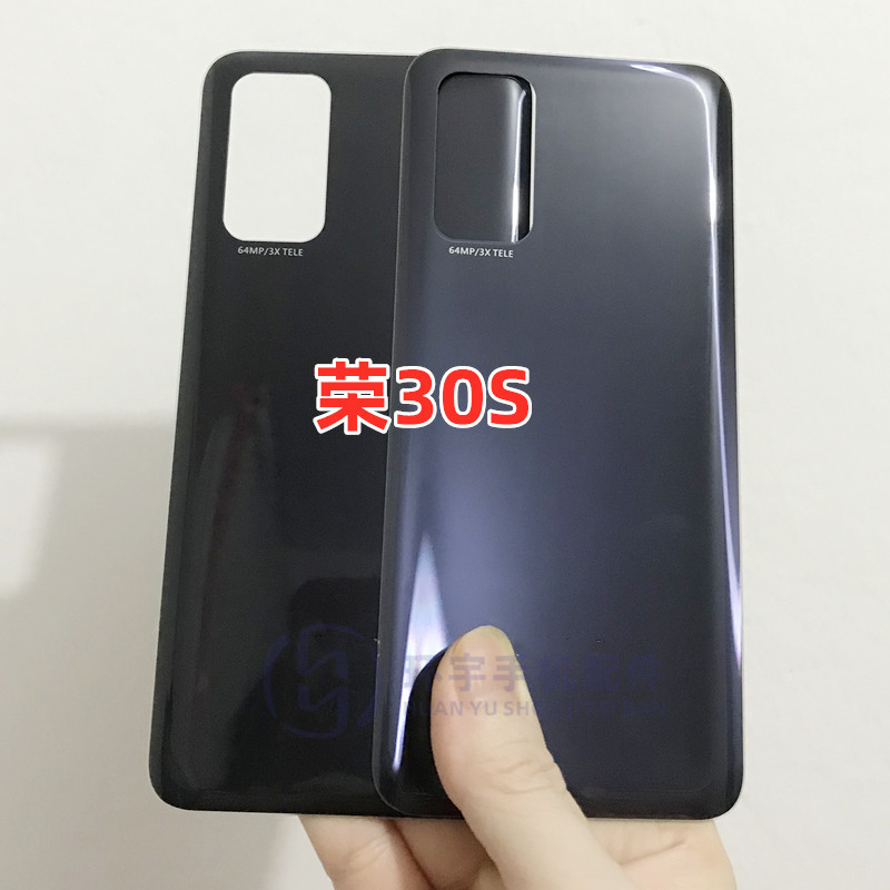 适用于华为荣耀30青春 荣30pro 30S X10玻璃后盖 手机外壳 电池盖-阿里巴巴