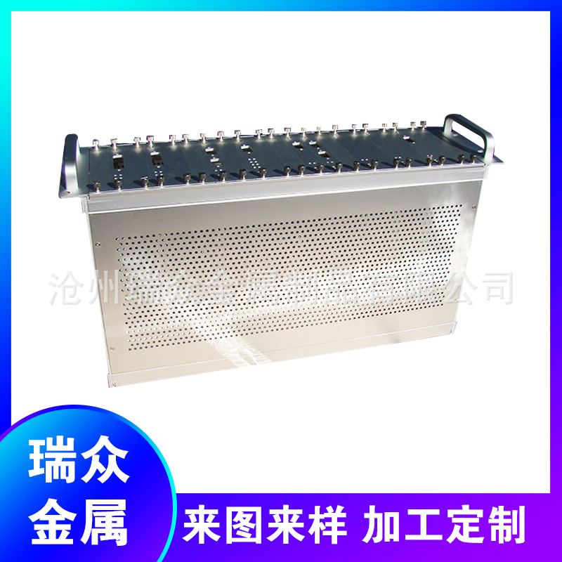 3U机箱 3u全铝工控机箱19寸英寸高档电源设备机箱深度300mm-阿里巴巴