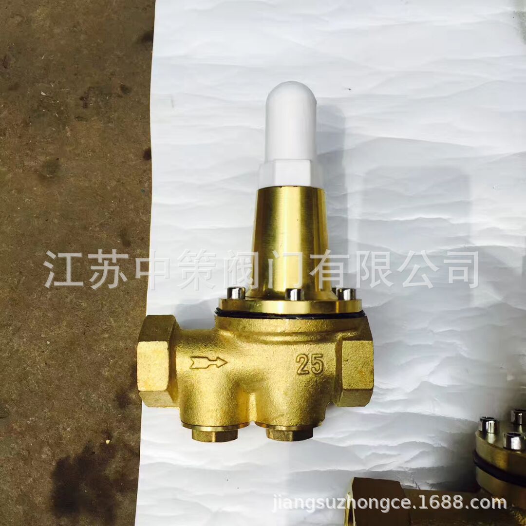 200P-16T黄铜自带过滤器网 螺纹先导弹簧膜片式减压阀DN15 32 40-阿里巴巴
