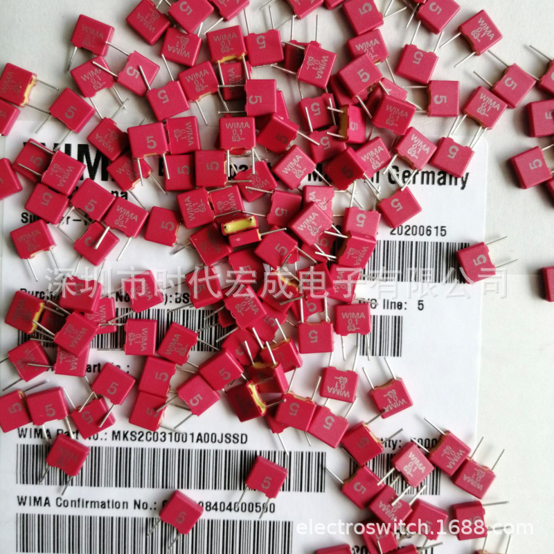现货供应WIMA电容威马MKS2全系列产品MKS2/0.1/63/5/5 0.1UF 3V-阿里巴巴