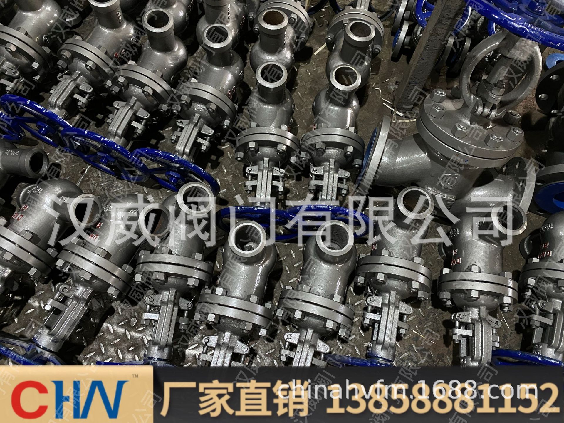 汉威阀门铸钢手动焊接闸阀Z61H-16C蒸汽导热油碳钢阀门50 80 100-阿里巴巴