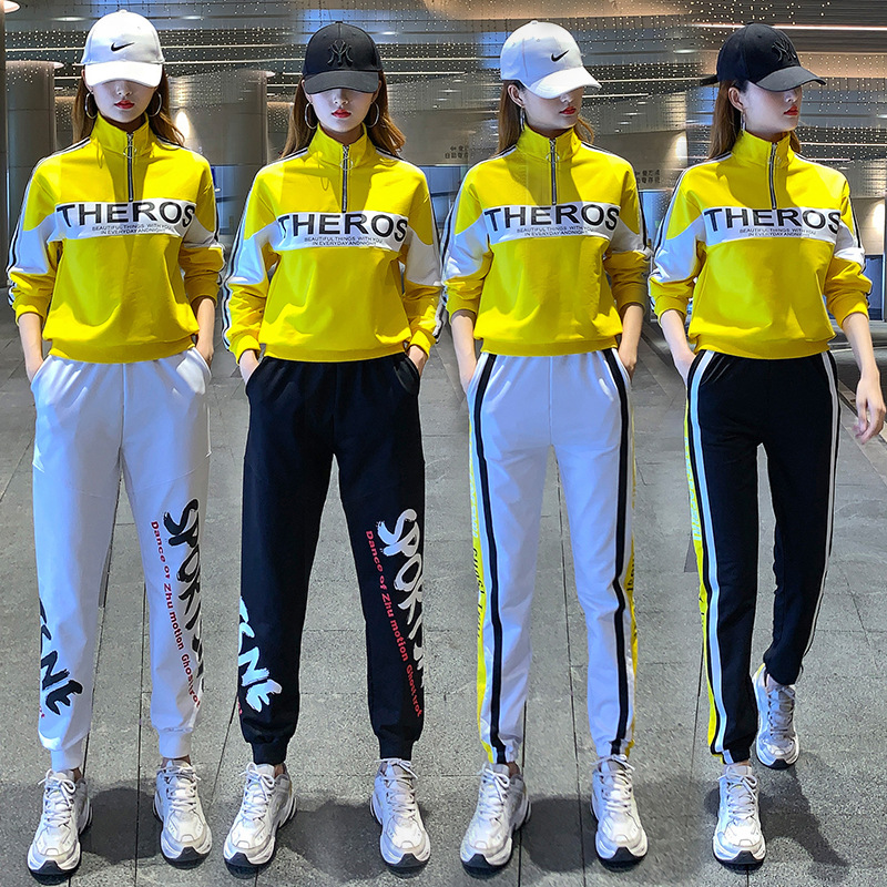 Square dance clothing new suit women's shuffle dance group fitness hip ...