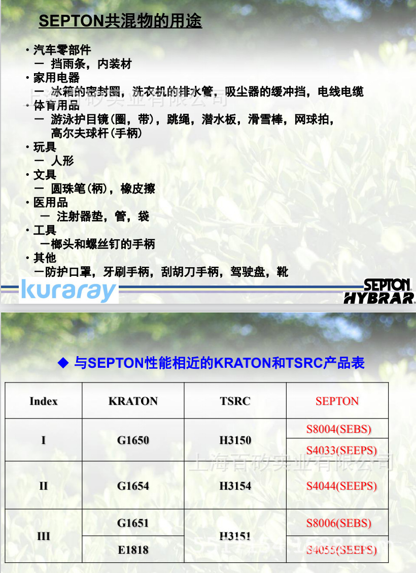 热塑性弹性体 KURARAY 可乐丽 SEPTON S4030 图片_高清大图 - 阿里巴巴