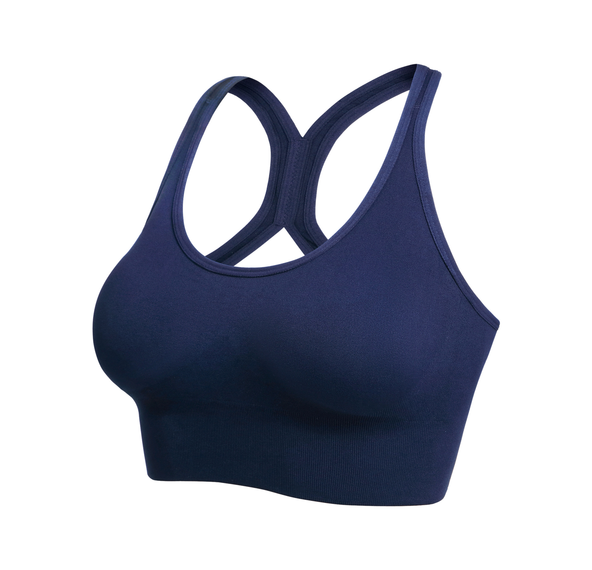 New rear-breasted adjustable shock-proof push-up running sports bra ...
