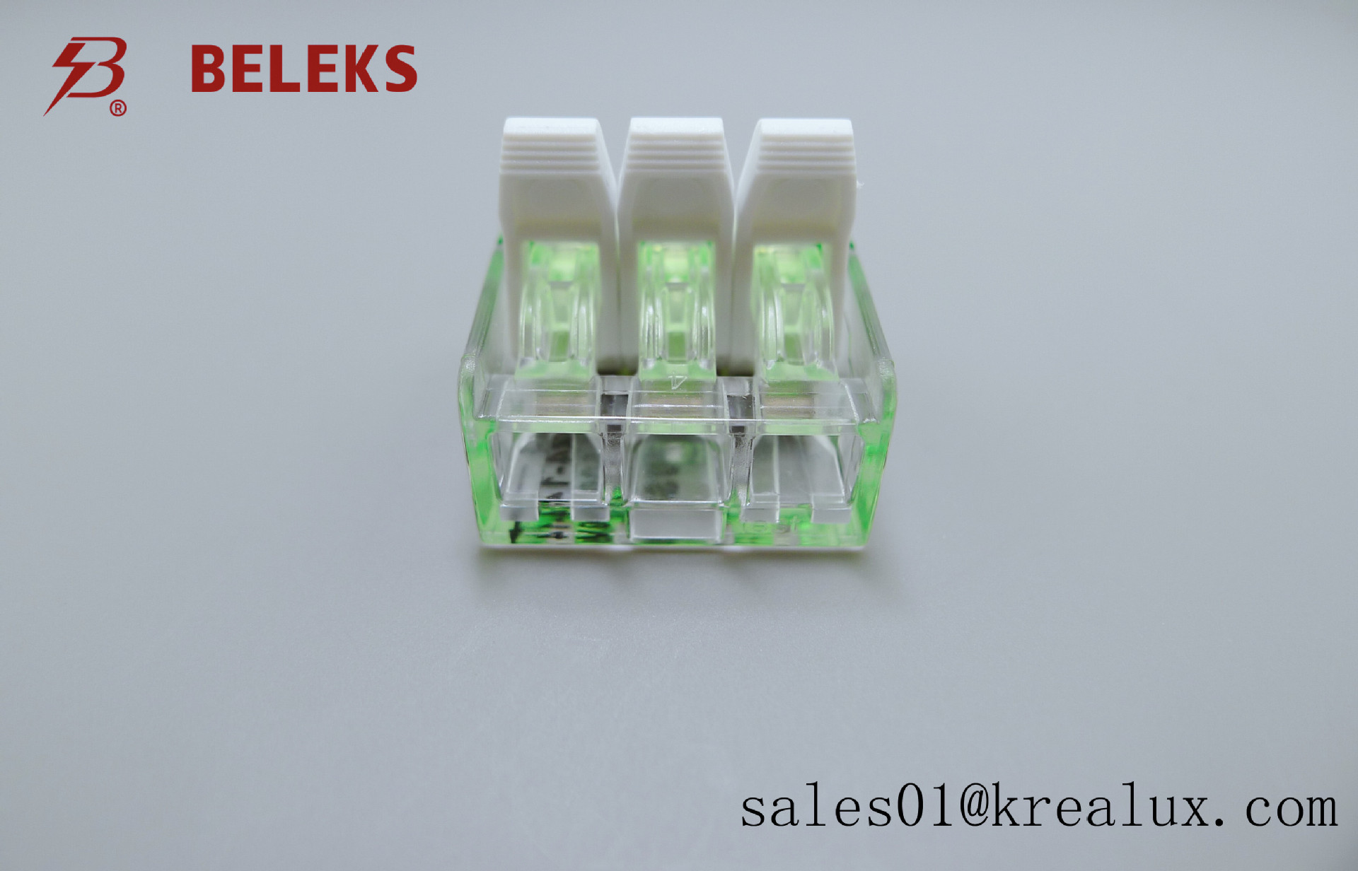 BELEKS牌P04卡扣式快速接线端子3位带UL VDE认证创艺工厂直销-阿里巴巴