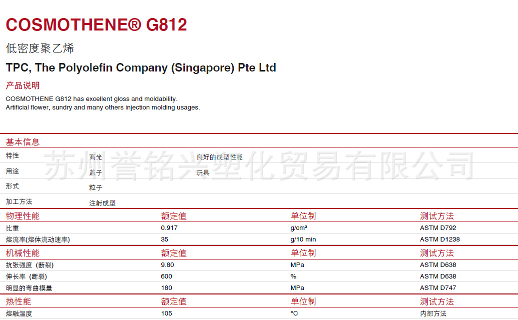 LDPE新加坡聚烯烃G812透明塑胶材料高压聚乙烯塑料原料颗粒-阿里巴巴