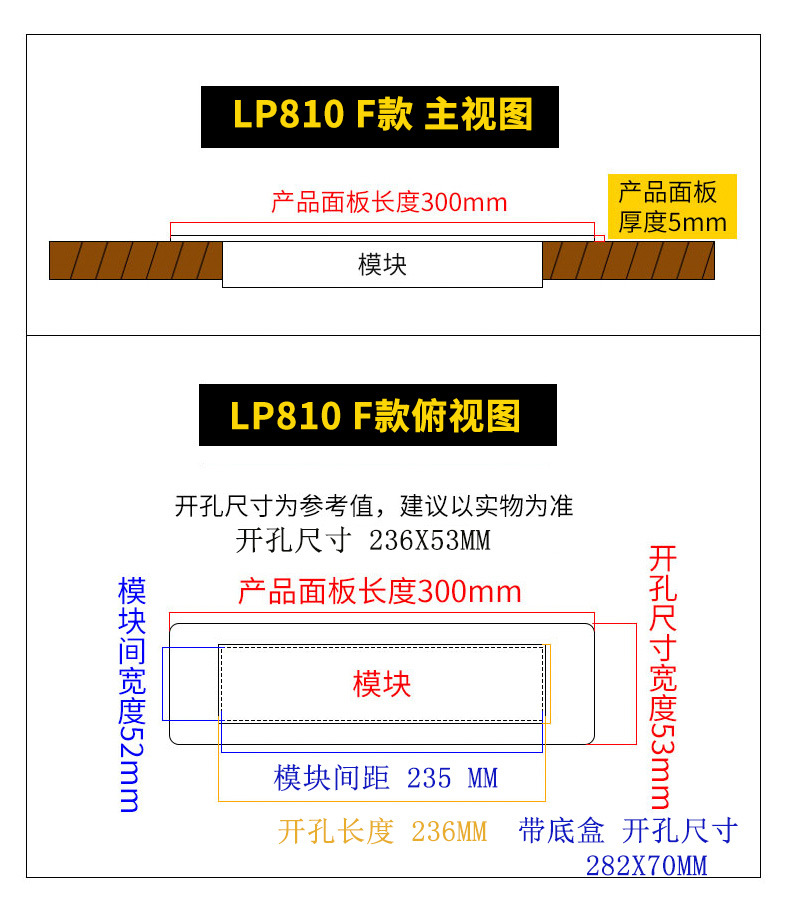 LP810嵌入式桌面插座屏风办公桌一体式墙面面板USB充电电源插座-阿里巴巴