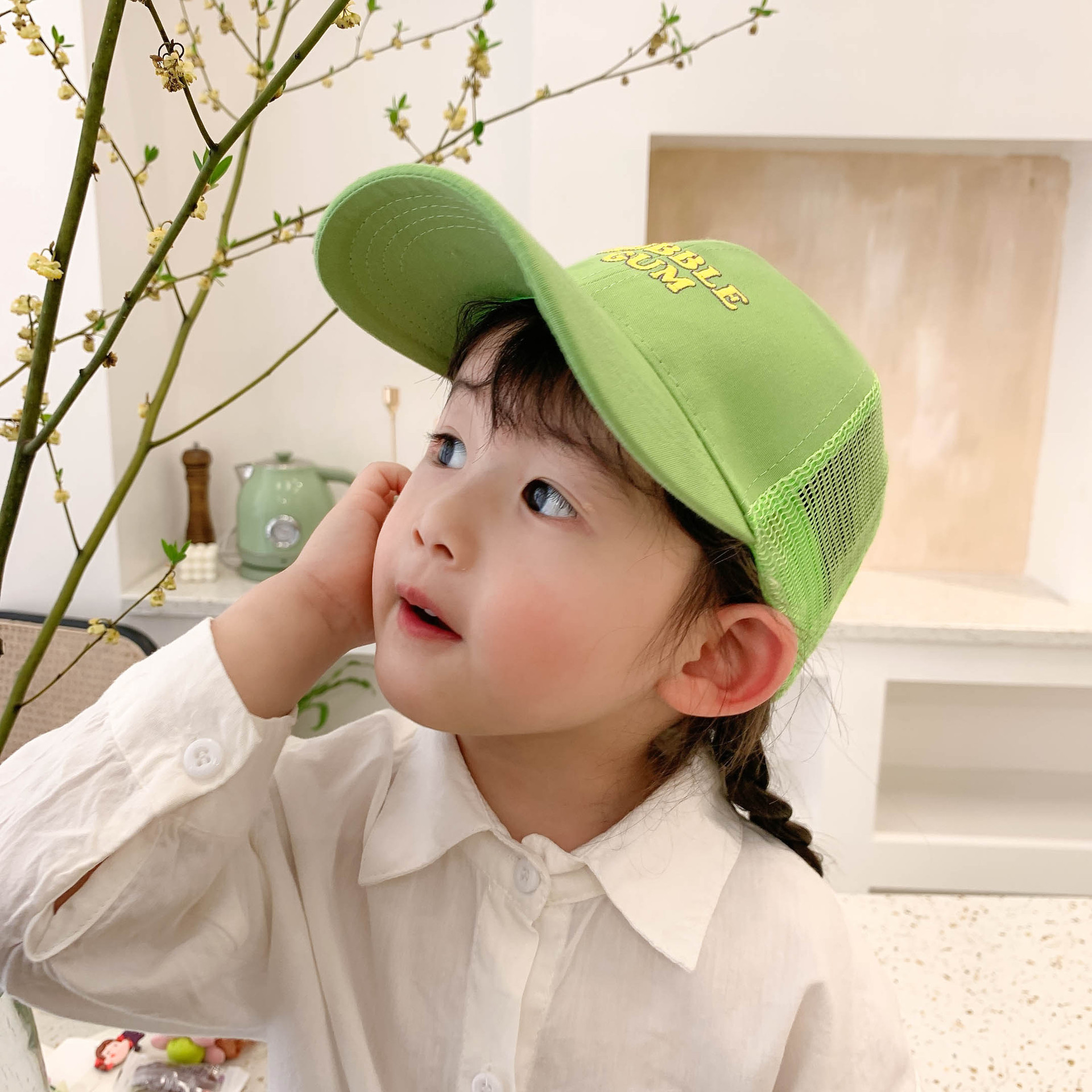 Wholesale green children's baseball cap - Nihaojewelry