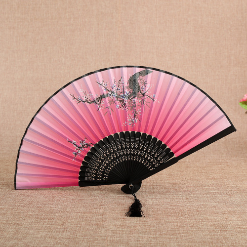 Chinese wind hanfu fairy princess folk dance folding fan women's ...