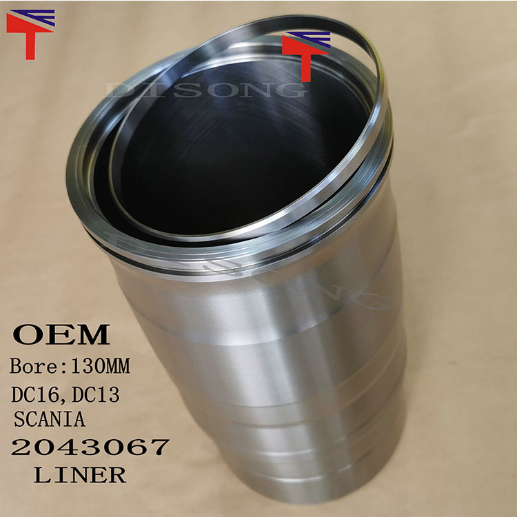 适用斯堪尼亚DC16 DC13发动机缸套2043067 2254875 2577136-阿里巴巴