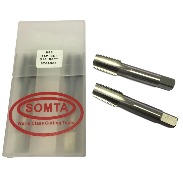 信达英制锥管螺纹丝锥BSPT高速钢丝锥丝攻 英制锥管螺纹专用丝锥