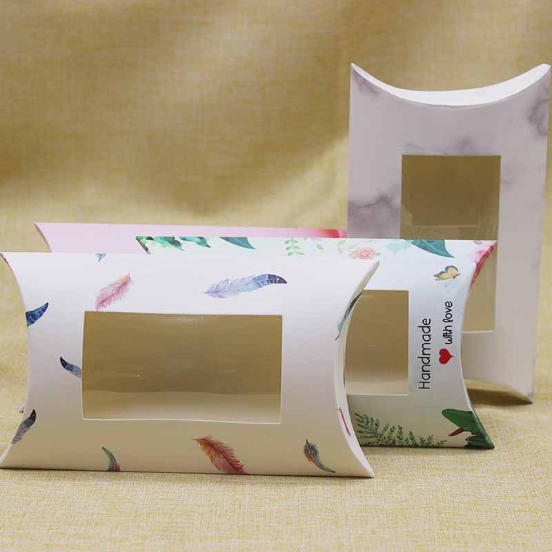 10个一包跨境 彩色枕头盒 欧美HANDMADE 派对首饰包装盒 通用礼物-阿里巴巴