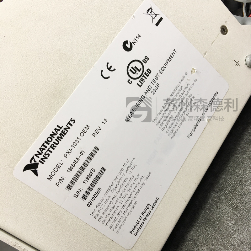 National Instruments NI PXI-1031 带PXI-6713/PXI-6527/PXI-650-阿里巴巴