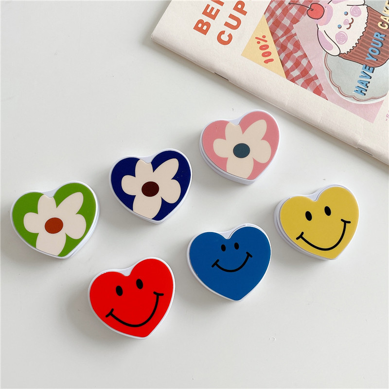 Wholesale korea cute cartoon love bracket new folding lazy ring mobile ...