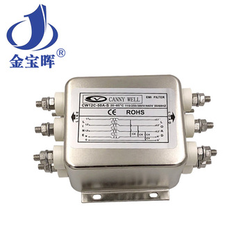 CW12C4050AS台湾CANNYWELL电源滤波器EMI三相交流380V工业品-阿里巴巴