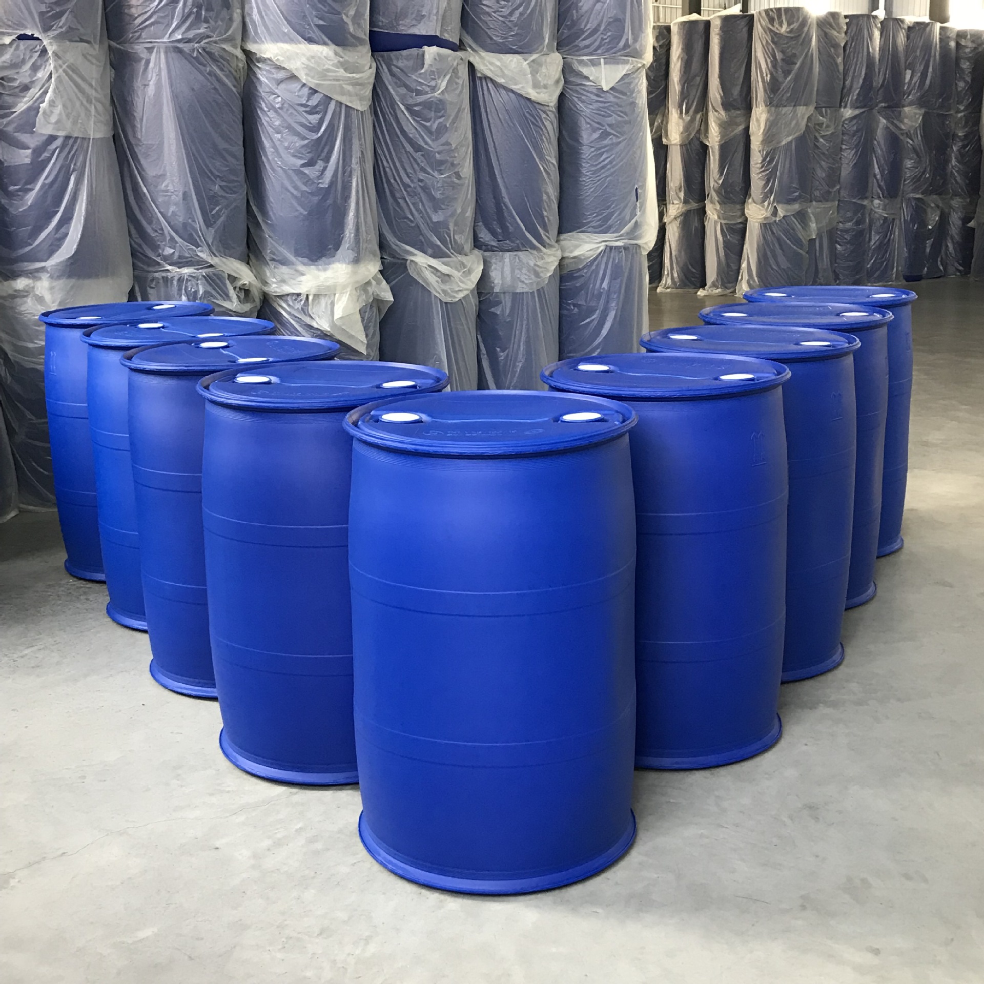 200升化工塑料桶200公斤油桶闭口白色双环桶耐酸碱工业塑胶废液桶-阿里巴巴