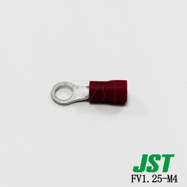 供应 FV1.25-M4 冷压端子 单粒端子 JST 正品连接器-阿里巴巴