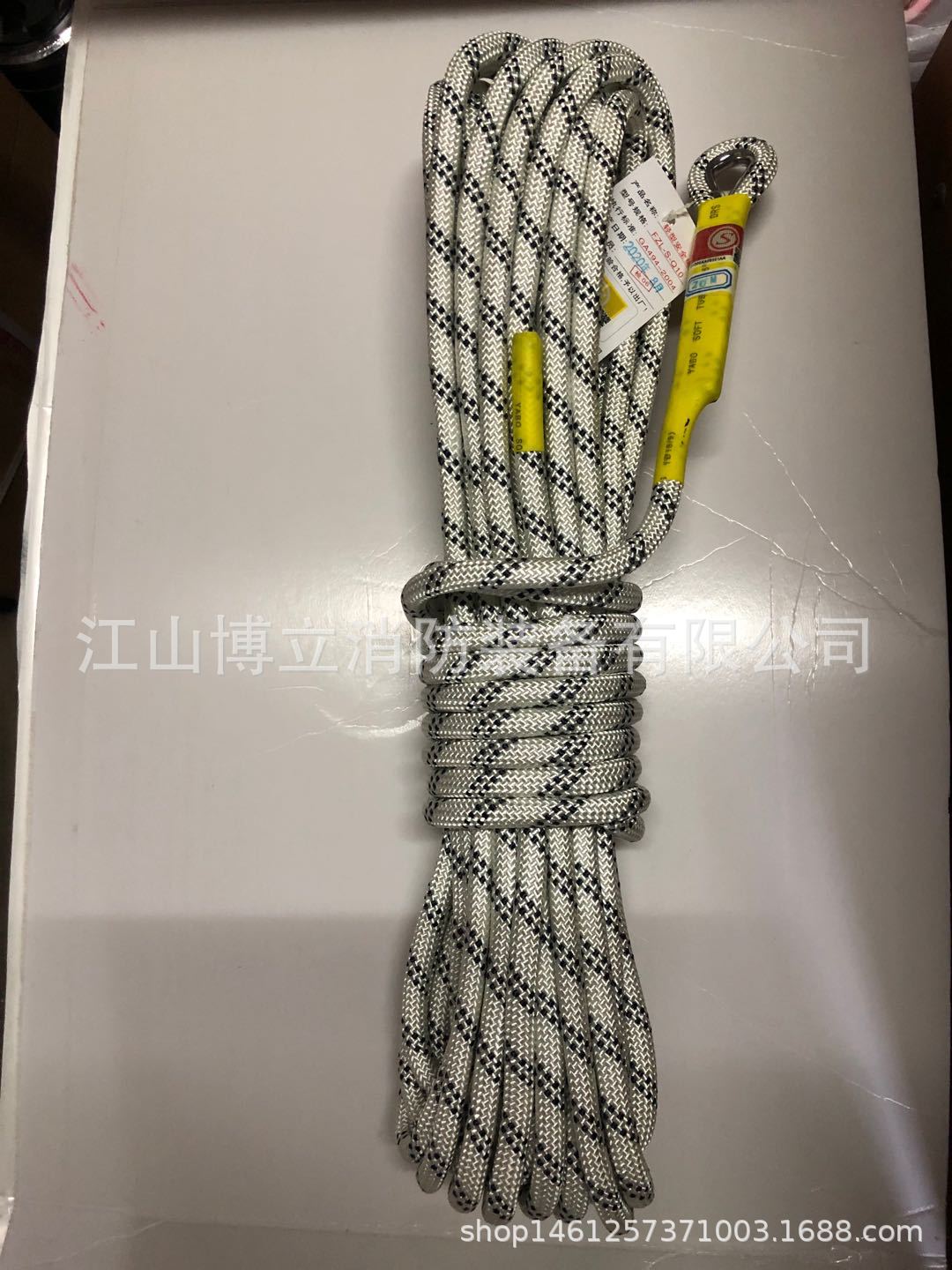 消防3C认证轻型安全绳FZL-S-Q9.5mm12.5mm救援绳安全逃生绳高强-阿里巴巴