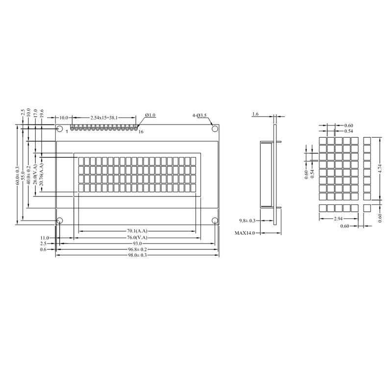 工厂大量供应2004LCD液晶屏LCD2004A显示屏模块字符LCM-阿里巴巴