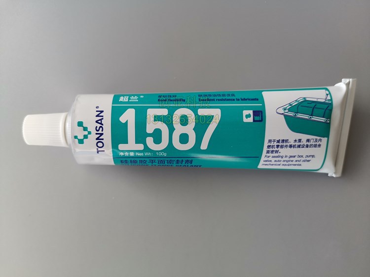 可赛新1587密封胶 TONSAN 1587超兰 蓝色耐油硅橡胶平面密封剂-阿里巴巴