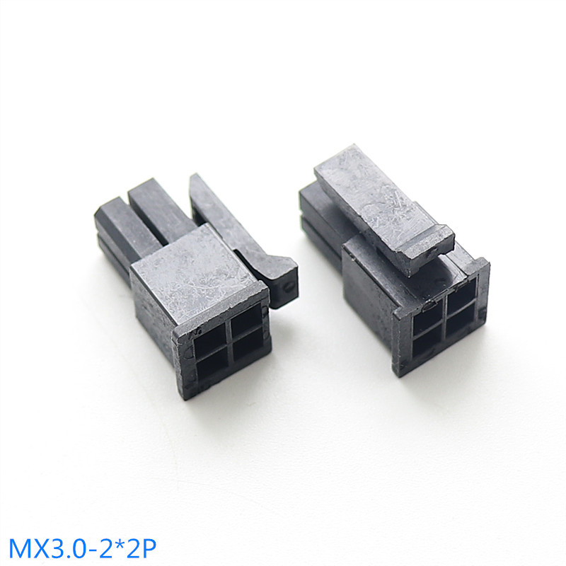 小5557空中对接 MX3.0MM接线端子 双排插座 2*2p/3456789y 公胶壳-阿里巴巴