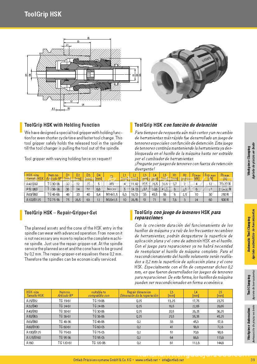 德国凯狮KELCH刀柄传动槽检具HSK50/32/40/63/80/100/125-283.023-阿里巴巴
