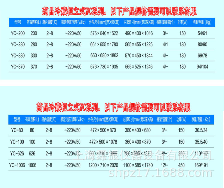 澳柯玛医用冰箱YC-330冷藏2-8度低温冷藏箱实验室恒温疫苗冰箱-阿里巴巴