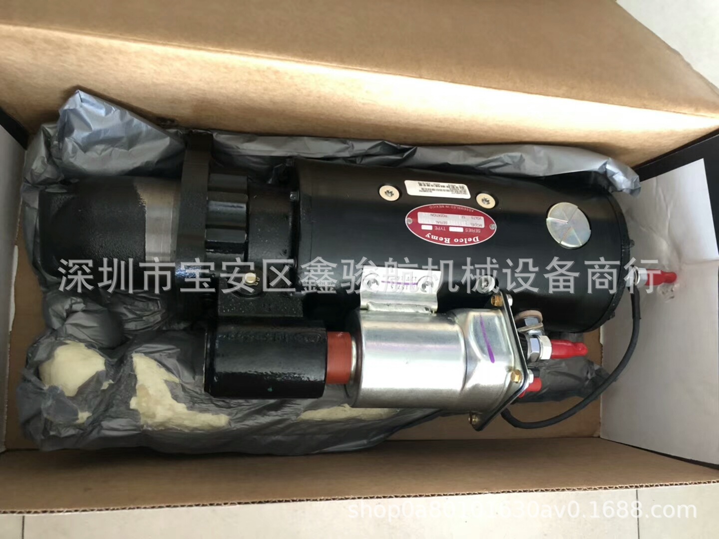 康明斯 6BT5.9 起动机 启动马达 3965281 8200077 38MT 10齿 12V-阿里巴巴