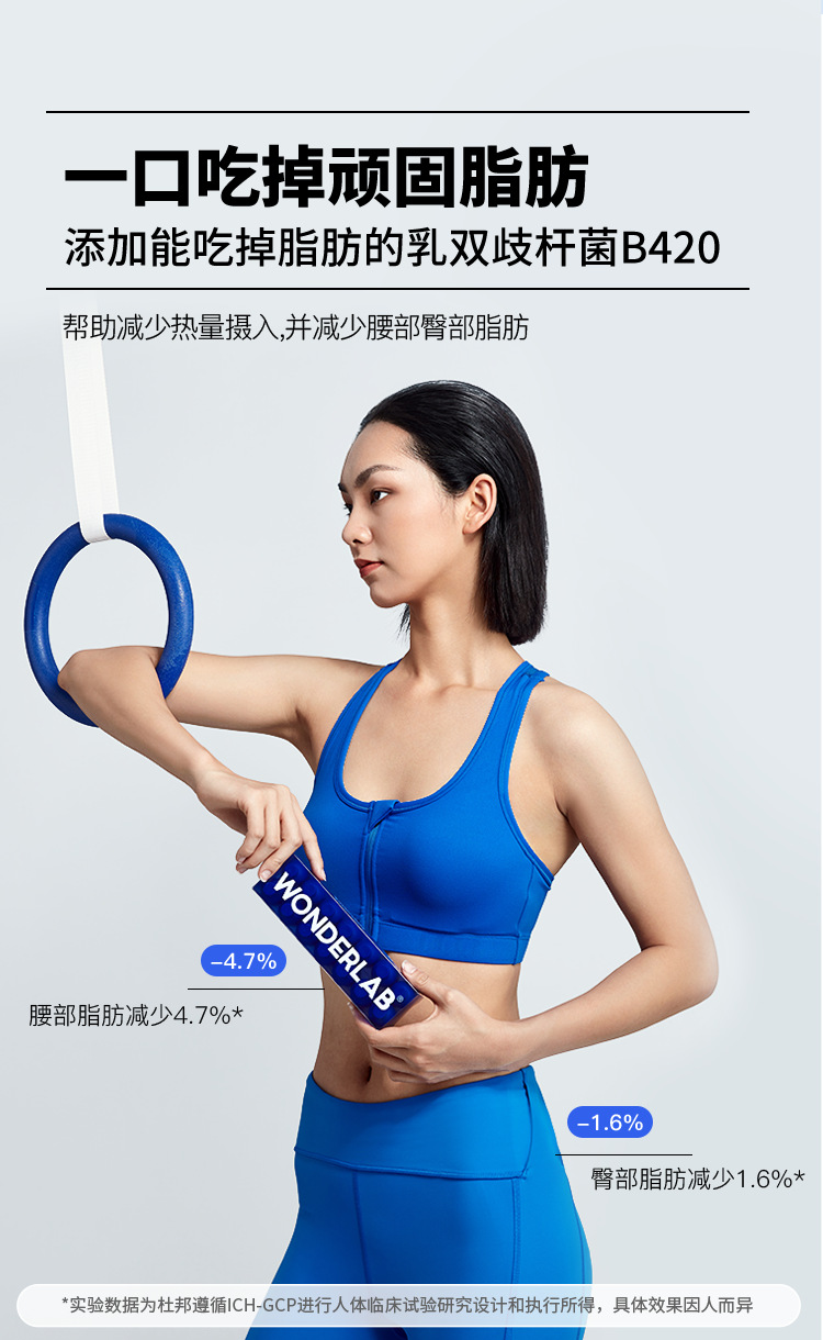 wonderlab益生菌大人儿童孕妇肠道肠胃成人小蓝瓶益生元益生菌粉-阿里巴巴