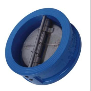 福厦美科阀门球墨铸铁对夹式蝶型止回阀H76X-10 H76X-16-阿里巴巴