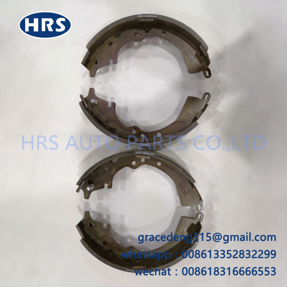 04495-0K010适用于丰田KIJANG INNOVA海拉克斯VIGO两驱后刹车蹄片-阿里巴巴