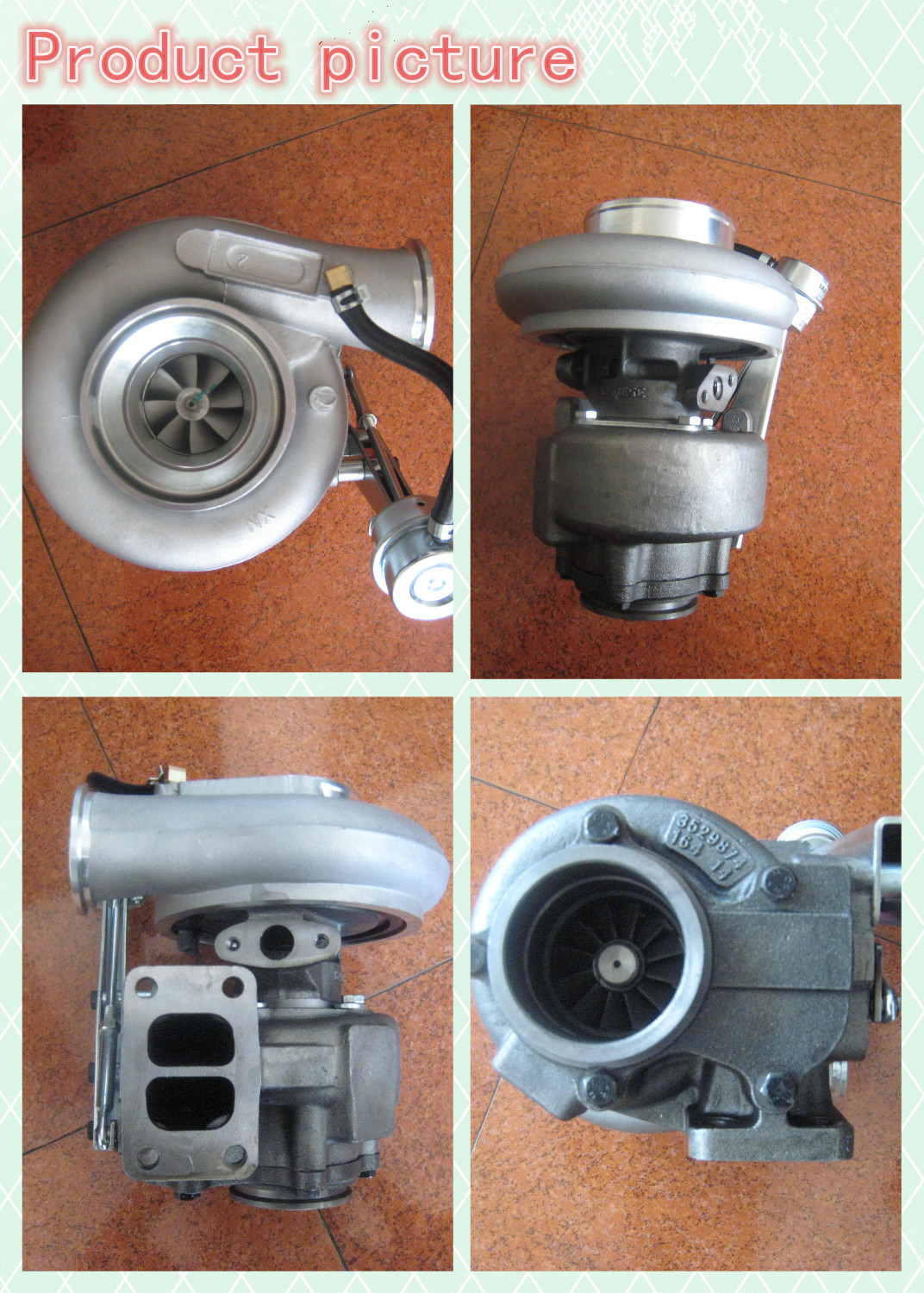 厂家直供涡轮增压器3597913 4035376 4035375 6738-81-8192-阿里巴巴