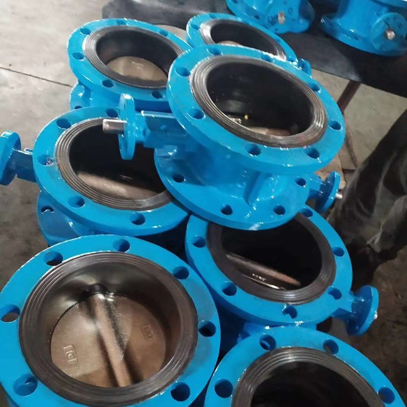 手动法兰蝶阀D41X-10/16Q-DN125/150球墨铸铁手动蝶阀-阿里巴巴