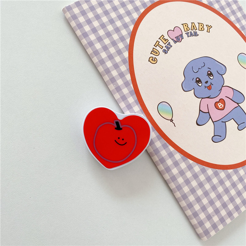 Wholesale korea cute cartoon love bracket new folding lazy ring mobile ...